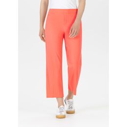 Stehmann Damen Culotte "FENJA"livingcoral,6524, Gr. 46, Stoff, Obermaterial: 65% Viskose, 30% Polyamid, 5% Elasthan, Hosen, Sommerhose mit