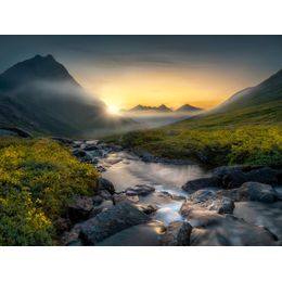 papermoon Fototapete "Photo-Art OLE HENRIK SKJELSTAD, TR&Auml;UMEND", B/L: 4m x 2,6m, Bahnen: 8 Stk., bunt, Schlafzimmer, Tapeten
