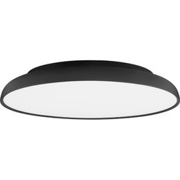 NOVA LUCE LED Deckenleuchte "LINUS", 1, &Oslash; 45cm, 1 Stk., schwarz, Wohnzimmer, Leuchten