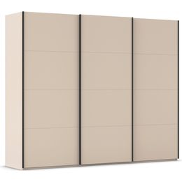 Schwebet&uuml;renschrank Rauch, B:271cm H:223cm T:68cm, beige, Holzwerkstoff, Schr&auml;nke, "Kleiderschrank Schrank Garderobe Schlafzimmerschrank SCALE-FYRA",