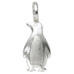 Jobo Damen Kettenanh&auml;nger "Anh&auml;nger Pinguin", Silber 925 (Sterlingsilber), silber, Silber 925 (Sterlingsilber), Schmuckanh&auml;nger, 925 Silber