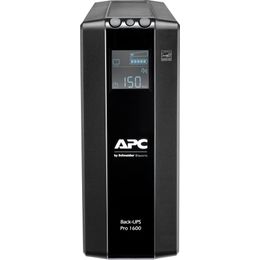 APC USV-Anlage "Back UPS Pro BR 1600 VA", B:250mm H:100mm T:382mm, schwarz, USV-Anlagen