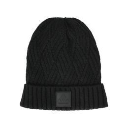 WHISTLER Herren Beanie "Fjord"schwarz, unifarben, 100% Synthetik, M&uuml;tzen, aus atmungsaktivem Strick