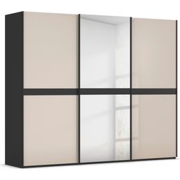 Schwebet&uuml;renschrank Rauch, B:271cm H:223cm T:68cm, beige, Holzwerkstoff, Schr&auml;nke, "Kleiderschrank Schrank Garderobe Schlafzimmerschrank SCALE-LINE",