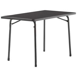 Klapptisch SIEGER, B:70cm H:72cm T:115cm, grau, Garten, Tische