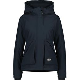 alife and kickin ALIFE & KICKIN Damen Winterjacke "Damen NaomiAK A", blau, Gr. M, 100% Polyester, Jacken