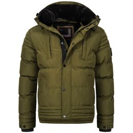 Alessandro Salvarini Winter Jacket 'Fabiano' male Green size S