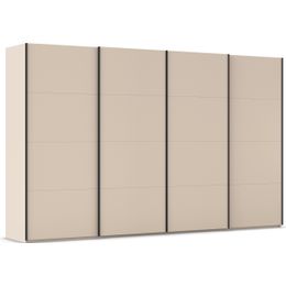 Schwebet&uuml;renschrank Rauch, B:360cm H:223cm T:68cm, beige, Holzwerkstoff, Schr&auml;nke, "Kleiderschrank Schrank Garderobe Schlafzimmerschrank SCALE-FYRA",