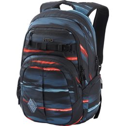 Nitro Kinder Schulrucksack "Chase", schwarz, Nylon, Polyester, Polyethylen, Rucks&auml;cke, Alltagsrucksack, Rucksack f&uuml;r Freizeit, Schule, Arbeit und
