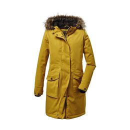 G.I.G.A. by Killtec Damen Parka "GW 24 WMN PRK", gelb, Gr. 36, G.I.G.A. DX BY KILLTEC, Oberstoff: 100% Polyester, Futter: 100% Polyester, Wattierung: 100% Polyester,