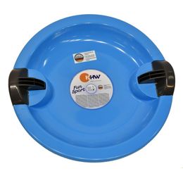 KHW Schneerutscher "Fun UFO iceblue", B:65cm H:7cm L:65cm, blau, Schlitten