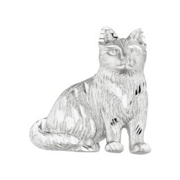 Jobo Damen Kettenanh&auml;nger "Anh&auml;nger Katze", Silber 925 (Sterlingsilber), silber, Silber 925 (Sterlingsilber), Schmuckanh&auml;nger, 925 Silber