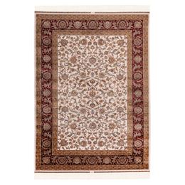 Teppich Kayoom, B:200cm H:8mm L:290cmcreme, Modal, Wohnzimmer, Teppiche, "Babil 310", Kurzflor, Orient Optik, Wohnzimmer
