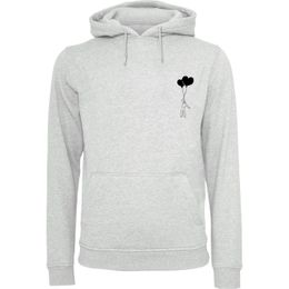 Merchcode Herren Kapuzenpullover "Merchcode Love In The Air Fitted Heavy Hoody"erdgrau, Gr. XL, mehrfarbig, 65% Baumwolle, 35% Polyester, Pullover