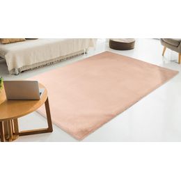 Teppich Padiro, B:160cm H:26mm L:230cm, beige, Polyester, Wohnzimmer, Teppiche, "Rabbit Light 525"