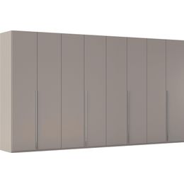 Dreht&uuml;renschrank Rauch, B:400cm H:223cm T:60cmfango, griffe chrom, Holzwerkstoff, Schr&auml;nke, "Kleiderschrank Schrank Garderobe W&auml;scheschrank