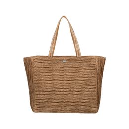 Roxy Damen Strandtasche "Spotless Sunnies"braunie, Obermaterial: 100% Papier;, Taschen