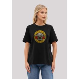 F4NT4STIC Damen T-Shirt "Guns 'n' Roses Vintage Bullet Logo", schwarz, Gr. XS, Obermaterial: 100% Baumwolle, Shirts, Premium Qualit&auml;t Streetwear