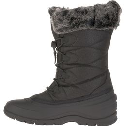 Kamik Damen Snowboots "MOMENTUM3", Gr. 39, schwarz, Synthetik, Textil, Schuhe, Winterboots, Winterstiefel, Winterschuhe, wasserdicht und gef&uuml;ttert