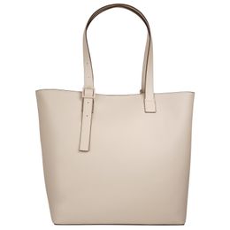 Bugatti Damen Shopper "ZITA", beige, Kunstfaser, clean, Taschen