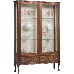 Vitrine Home Affaire, braun, Wohnzimmer, Schr&auml;nke, "PUCCINI 563", H&ouml;he 170 cm