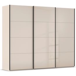 Schwebet&uuml;renschrank Rauch, B:271cm H:223cm T:68cm, beige, Holzwerkstoff, Schr&auml;nke, "Kleiderschrank Schrank Garderobe Schlafzimmerschrank SCALE-FYRA",