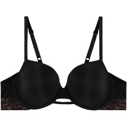 Triumph Damen B&uuml;gel-BH "Vivid Spotlight WHP", Gr. 70, schwarz, Microtouch, Obermaterial: 59% Polyamid, 27% Polyester, 14% Elasthan, bestickt,