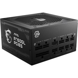 MSI PC-Netzteil "MAG A750GL PCIE5", B:15cm H:8,6cm T:14cm, schwarz, Netzteile