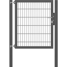 Alberts Zauneinzelt&uuml;r "Flexo Plus", B/H: 100cm x 120cm, grau, Tore, anthrazit, verschiedene Abmessungen