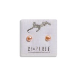 Adelia&acute;s ADELIA ́S Damen Paar Ohrstecker "Damen Perlenschmuck 925 Silber S&uuml;sswasser Perlen Ohrstecker", Damen, Silber 925 (Sterlingsilber), beige, Silber 925