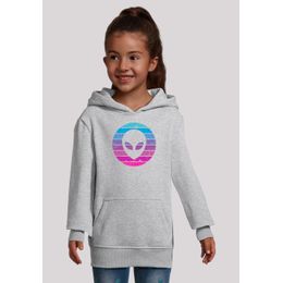 F4NT4STIC Kinder Kapuzenpullover "Alien Kopf", grau, Gr. 146, Obermaterial: 65% Baumwolle, 35% Polyester, Pullover, Premium Qualit&auml;t