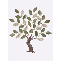 HEINE HOME Wanddekoobjekt, B/H/T: 72,5cm x 76cm x 3,5cm, bunt, Wanddekoobjekte