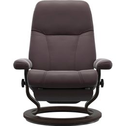 Relaxsessel stressless, B:76cm H:100cm T:74cm, rot, Wohnzimmer, Sessel, "Consul", elektrisch verstellbar, optional 2-motorisch, Gr&ouml;&szlig;e M & L