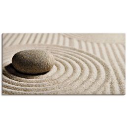 Artland "Mini Zen Garten - Sand" Zen 1 Stk. tlg. auf Holzrahmen gespannt