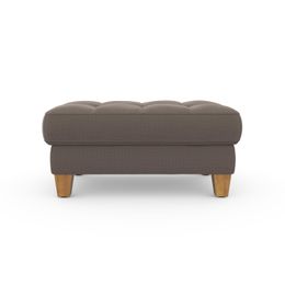 Sit & More Stauraumhocker SIT & MORE, B:101cm H:47cm T:66cm, grau, 90% Polyester 10%Polyamid, Hocker, "Westham", wahlewise mit/ohne Federkern