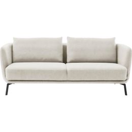 Sch&ouml;ner Wohnen Kollektion 3-Sitzer, B:210cm H:71cm T:91cm, wei&szlig;, SCH&Ouml;NER WOHNEN-KOLLEKTION, 16% Baumwolle, 79% Polyester, 5% Polyacryl, Sofas, "Pearl - 5 Jahre