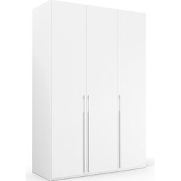 Dreht&uuml;renschrank Rauch, B:151cm H:235cm T:63cm, wei&szlig;, Holzwerkstoff, Schr&auml;nke, "Kleiderschrank Schrank Garderobe W&auml;scheschrank SKAT PURE", elegante