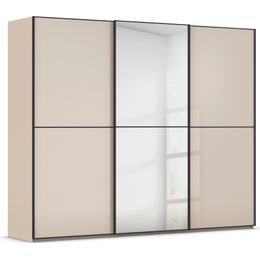 Schwebet&uuml;renschrank Rauch, B:271cm H:223cm T:68cm, beige, Holzwerkstoff, Schr&auml;nke, "Kleiderschrank Schrank Garderobe Schlafzimmerschrank SCALE-DUO",