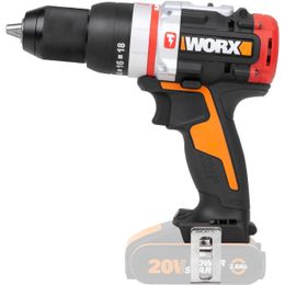 WORX Akku-Schlagbohrmaschine "WX354.9", B:18,7mm H:6,5mm L:20,4mm, bunt, Bohrmaschinen, b&uuml;rstenloser Motor, 18+1+1 Drehmoment, 60Nm, ohne Akku &