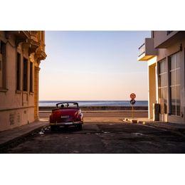 papermoon Fototapete "Photo-Art JOHN DEAKIN, DAS SUN SET - HAVANNA", B/L: 4,5m x 2,8m, Bahnen: 9 Stk., bunt, Schlafzimmer, Tapeten