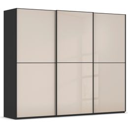 Schwebet&uuml;renschrank Rauch, B:271cm H:223cm T:68cm, beige, Holzwerkstoff, Schr&auml;nke, "Kleiderschrank Schrank Garderobe Schlafzimmerschrank SCALE-DUO",