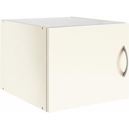 Schrankaufsatz wimex, B:50cm H:40cm T:54cm, wei&szlig;, Holzwerkstoff, Schlafzimmer, M&ouml;belaufs&auml;tze, "Multiraumkonzept", erweiterbar