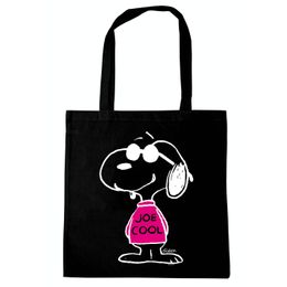 logoshirt Damen Henkeltasche "Baumwolltasche Peanuts - Snoopy", schwarz, Baumwolle, bedruckt, Taschen, mit lizenziertem Snoopy-Print