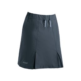 Maier Sports Damen Skort "Fortunit Shortin W", blau, Gr. 46, 100% Polyester, R&ouml;cke, atmungsaktiver Damen Rock mit integrierter Short, Regular Fit