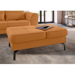 Sit & More Hocker SIT & MORE, B:114cm H:45cm T:71cm, gelb, Wohnzimmer, Hocker, "Bendigo", mit Klappfunktion, Bodenfreiheit 15 cm, wahlweise in 2 Fu&szlig;farben