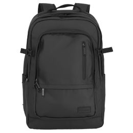 Travelite Damen Freizeitrucksack "BASICS Rucksack Plane", schwarz, Polyester, unifarben, Basic, Rucks&auml;cke, Schulrucksack Arbeitsrucksack
