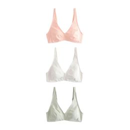next Bra female Green, Pink, White size 90