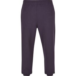 Urban Classics Herren Stoffhose "Urban Classics Herren Ultra Heavy Sweatpants"lilanight, Gr. S, unifarben, 100% Baumwolle, Hosen