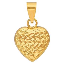 Lady Damen Kettenanh&auml;nger, Gelbgold 375, gold, Gelbgold 375, Schmuckanh&auml;nger