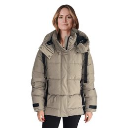 Zhrill Damen Steppjacke "ZHISI MAX MEDIUM", wei&szlig;, Gr. XXL, unifarben, Steppware, Obermaterial: 100% Polyester, Jacken, mit Kapuze